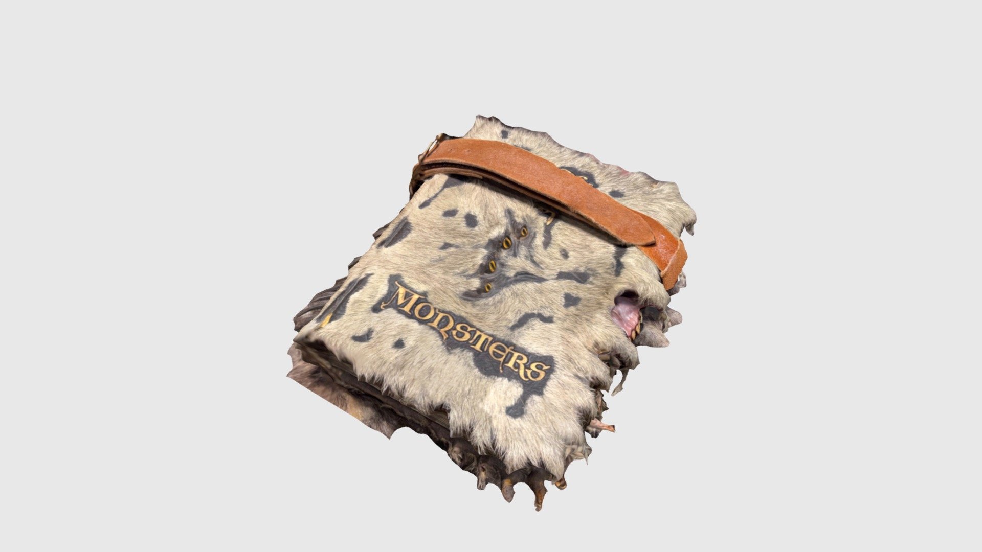 Monster Book of Monsters - Download Free 3D model by Seethingmad ...
