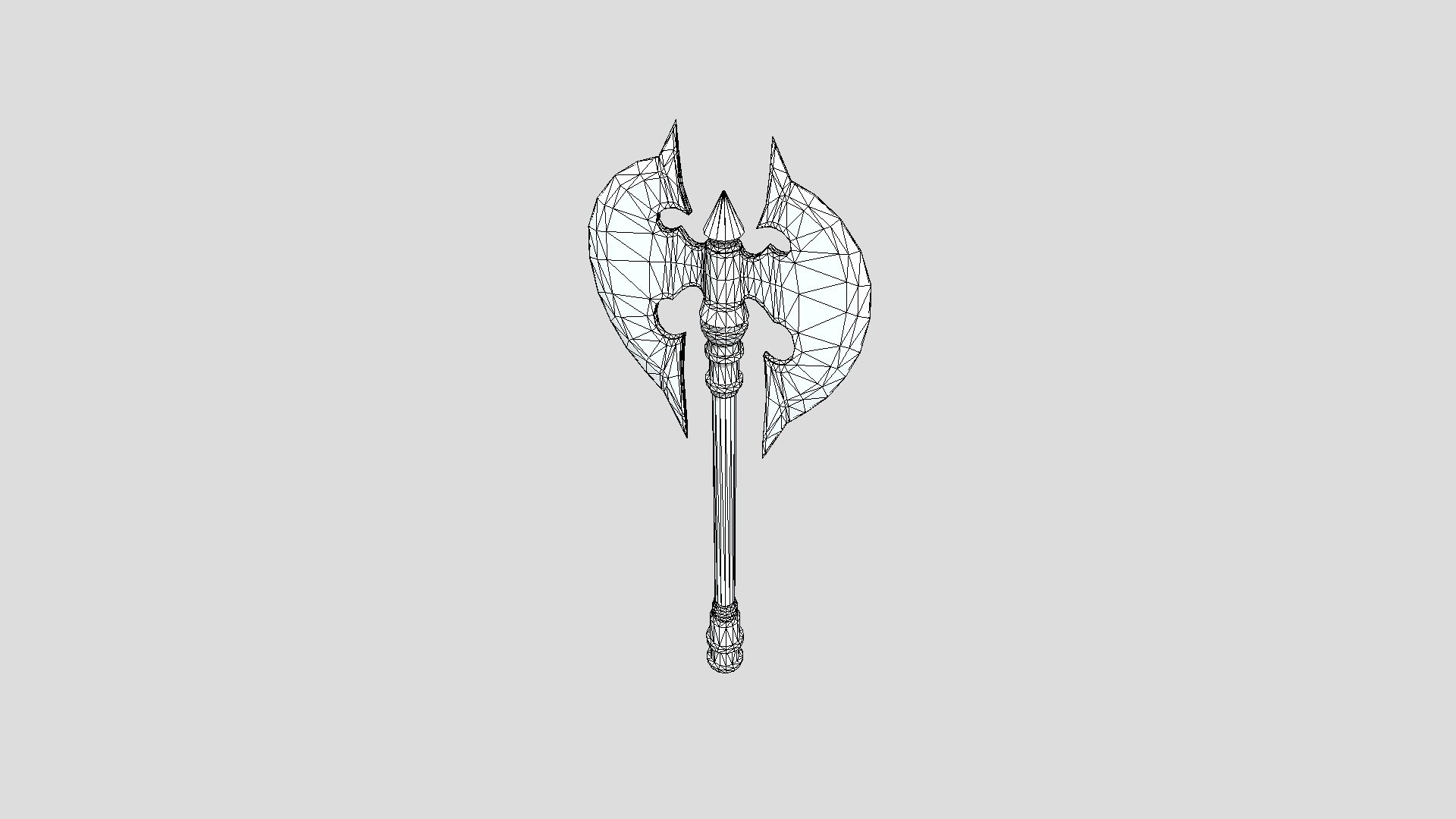 Axe Low Poly Free - Download Free 3D model by MoonCat (@di-luna ...