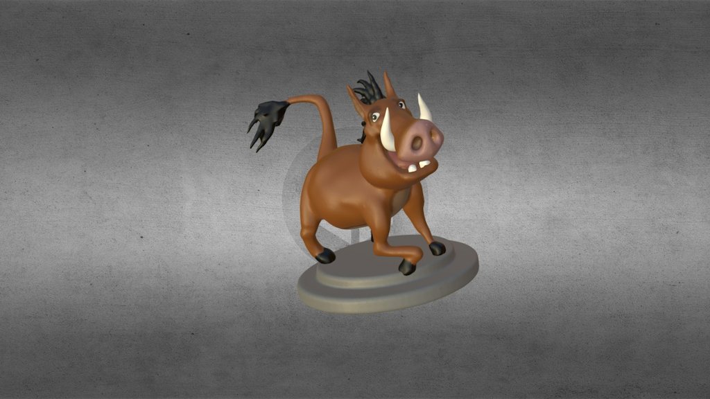 Pumba - 3D model by Gilloute [eee7086] - Sketchfab