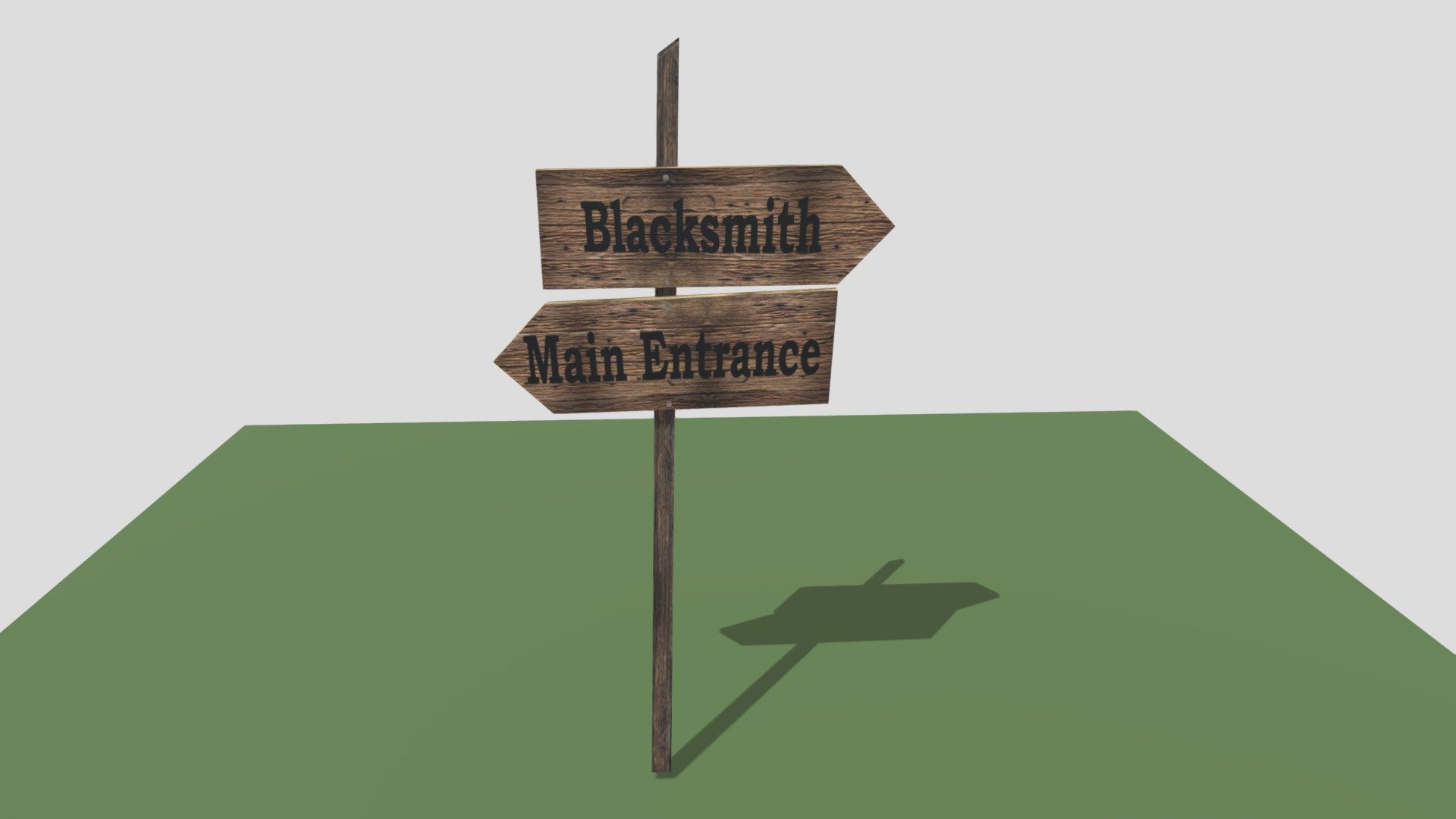 Arrowsign Model - Download Free 3D model by Jason Abeleda (@jabeleda2 ...