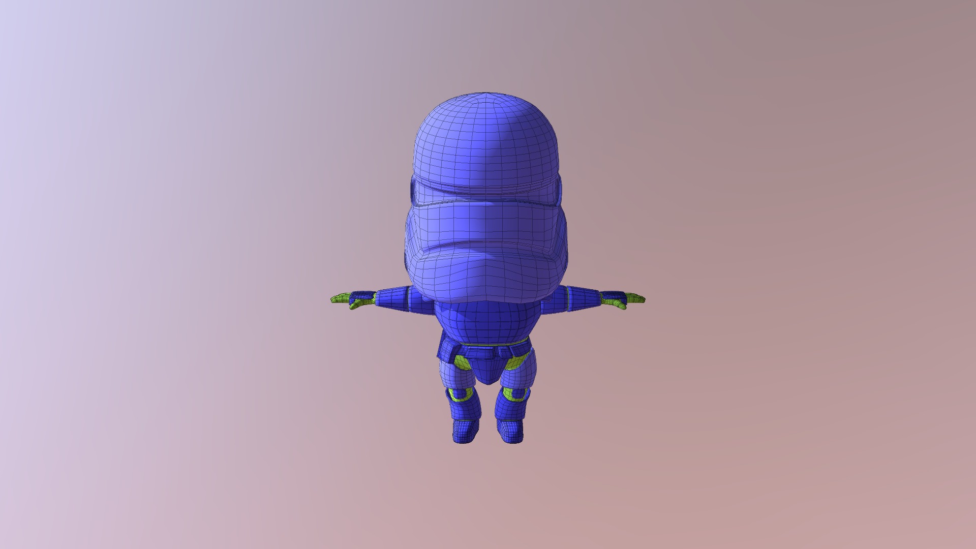 Space trooper Cartoon orgánico - 3D model by Ciber Rival (@CiberRival ...