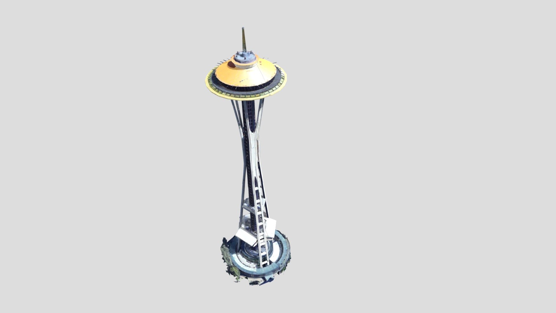 SPACE NEEDLE - Download Free 3D model by PeeJaa [eee852e] - Sketchfab