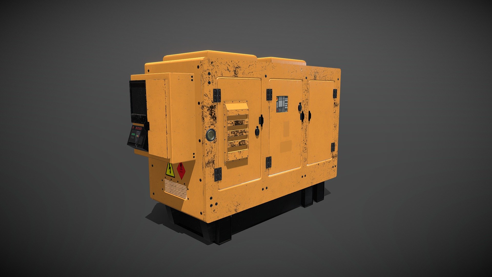 Power Generator - 3D model by Lamha [eee858b] - Sketchfab