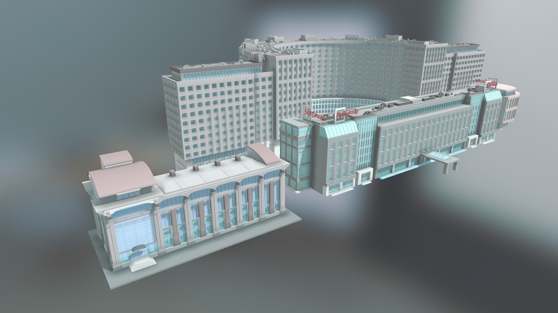 Setl-Group, Санкт-Петербург - 3D model by Slawa_L [eee8734] - Sketchfab