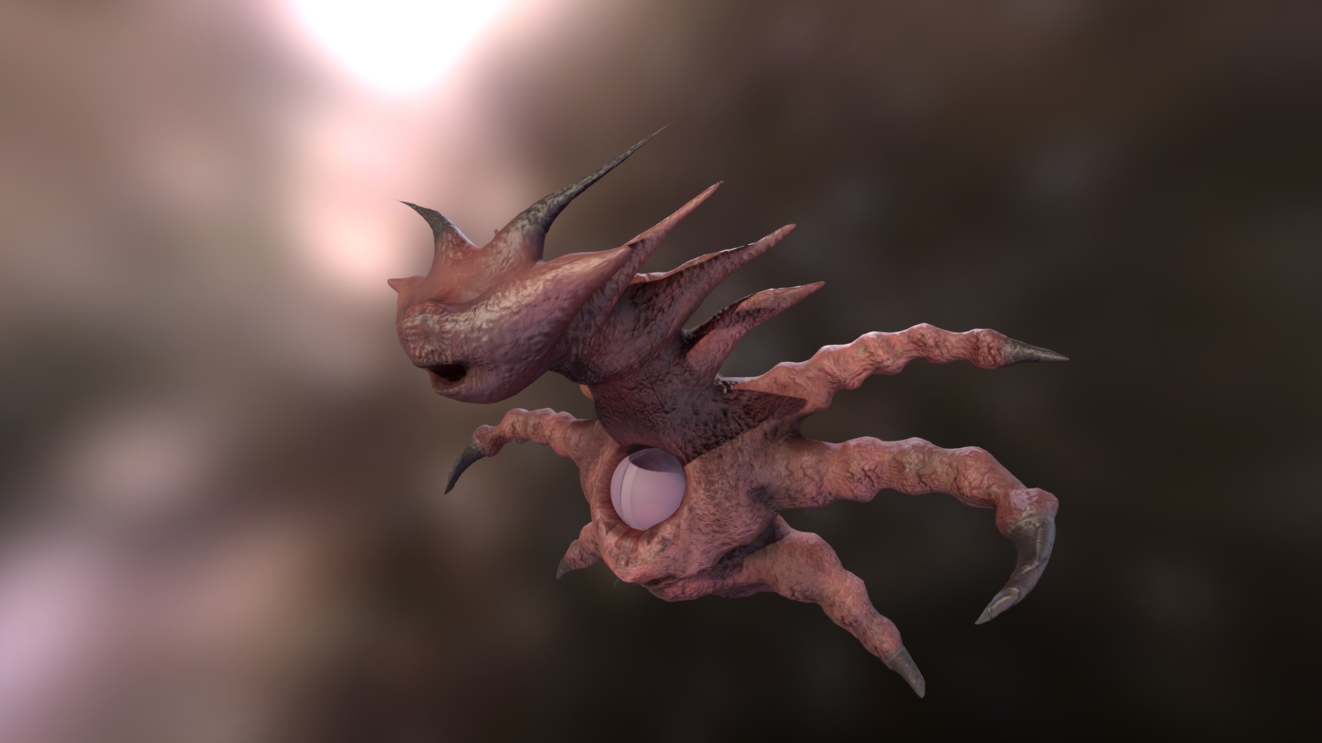 Alien Monster - 3D model by turtleshank [eee95b3] - Sketchfab