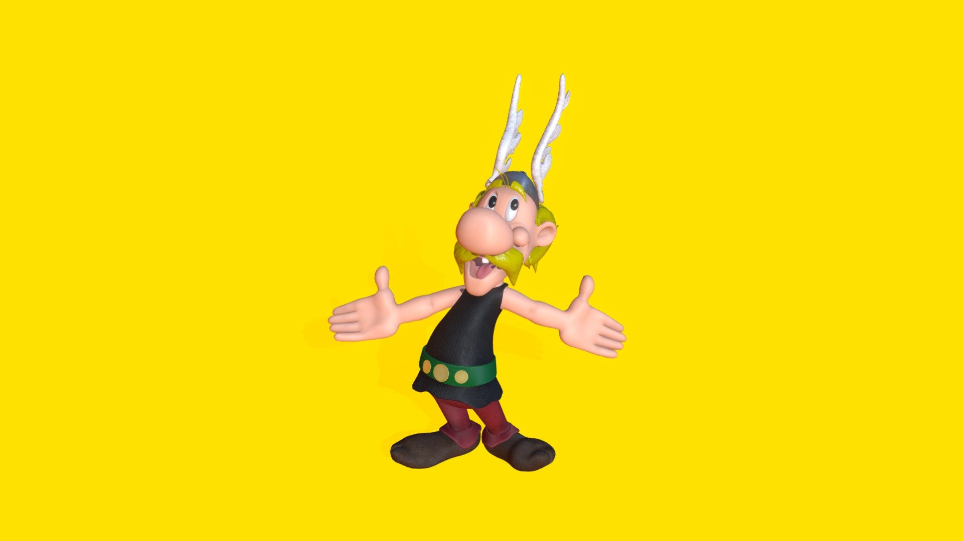 Asterix - 3D model by Voisnik [eee98c1] - Sketchfab