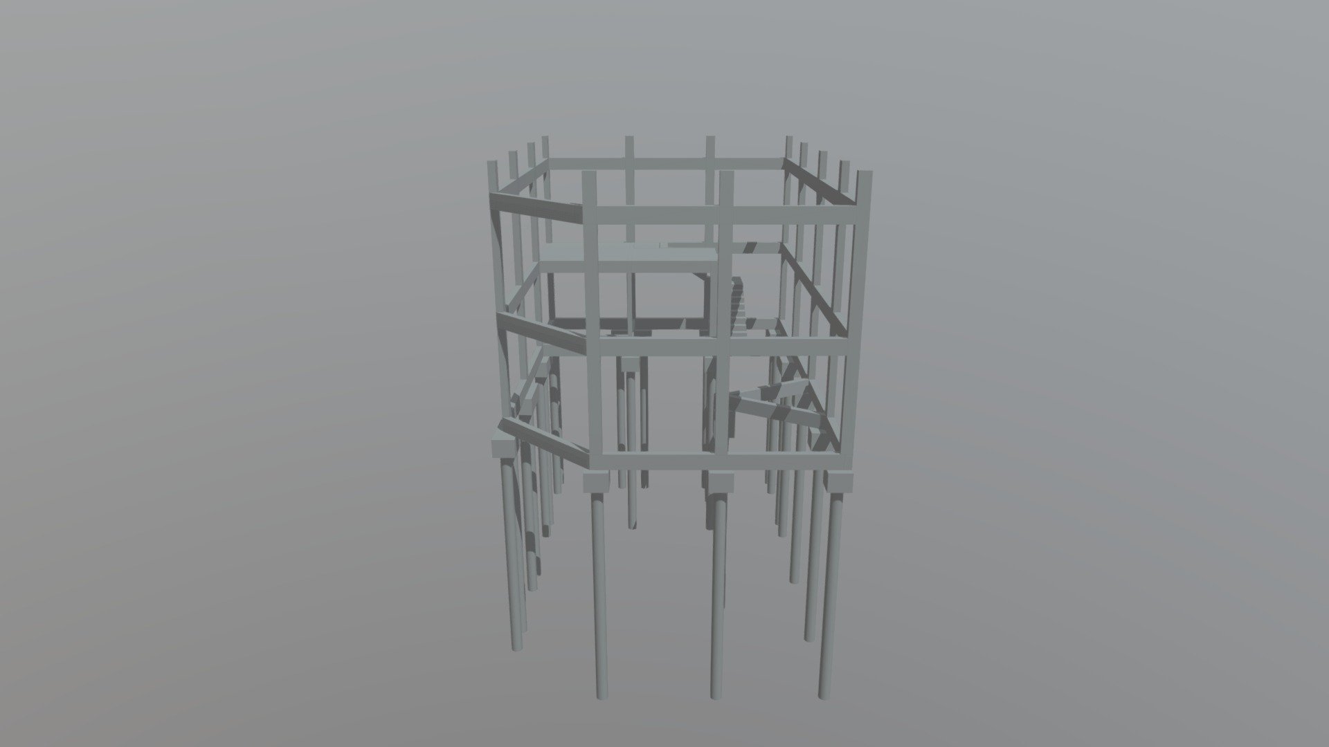 Projeto Estrutural - CRM - 3D model by wesleyliima94 [eeea1b9] - Sketchfab