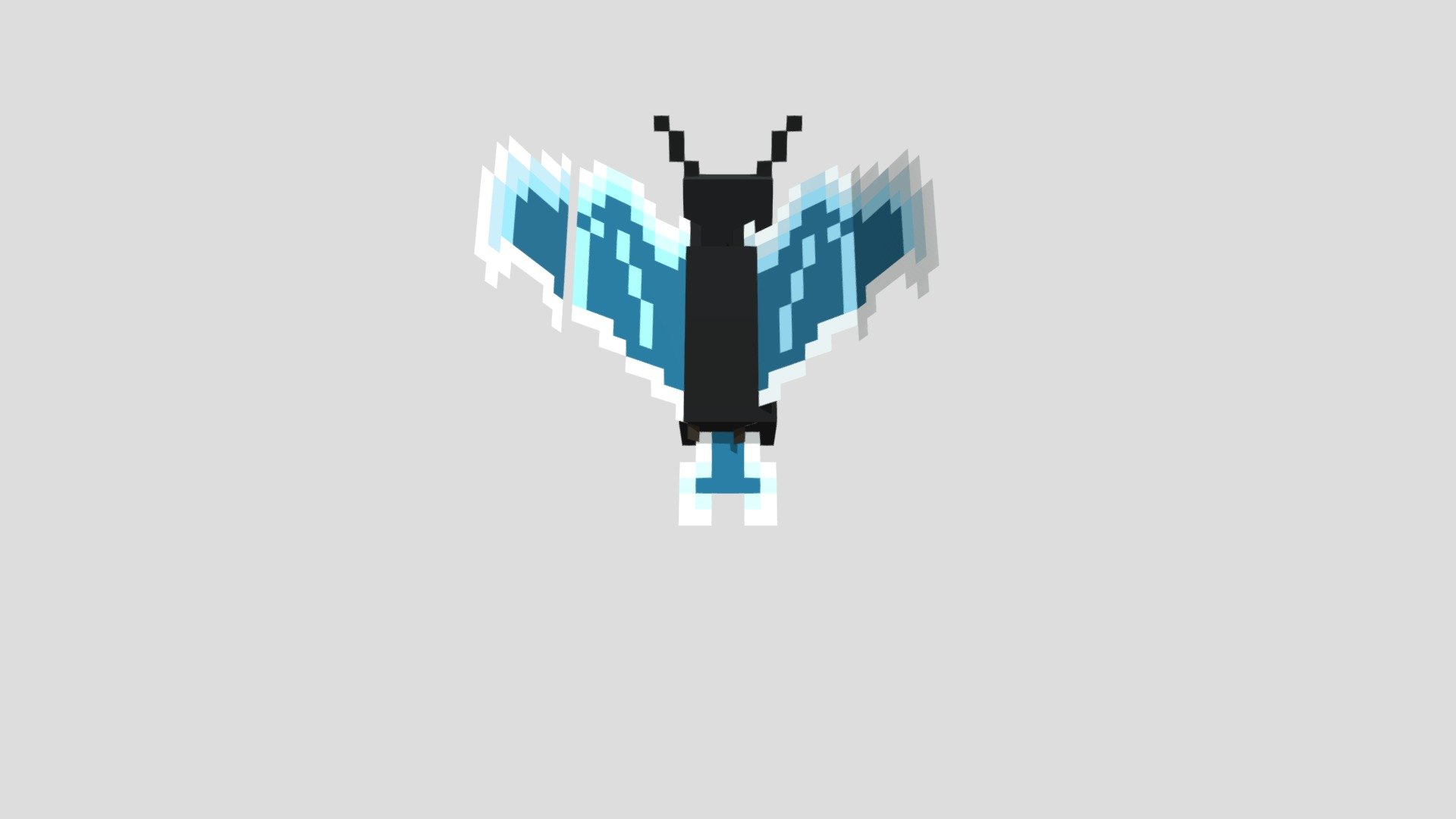 Butterfly [minecraft] - Download Free 3D model by NFox12 [eeeb079 ...