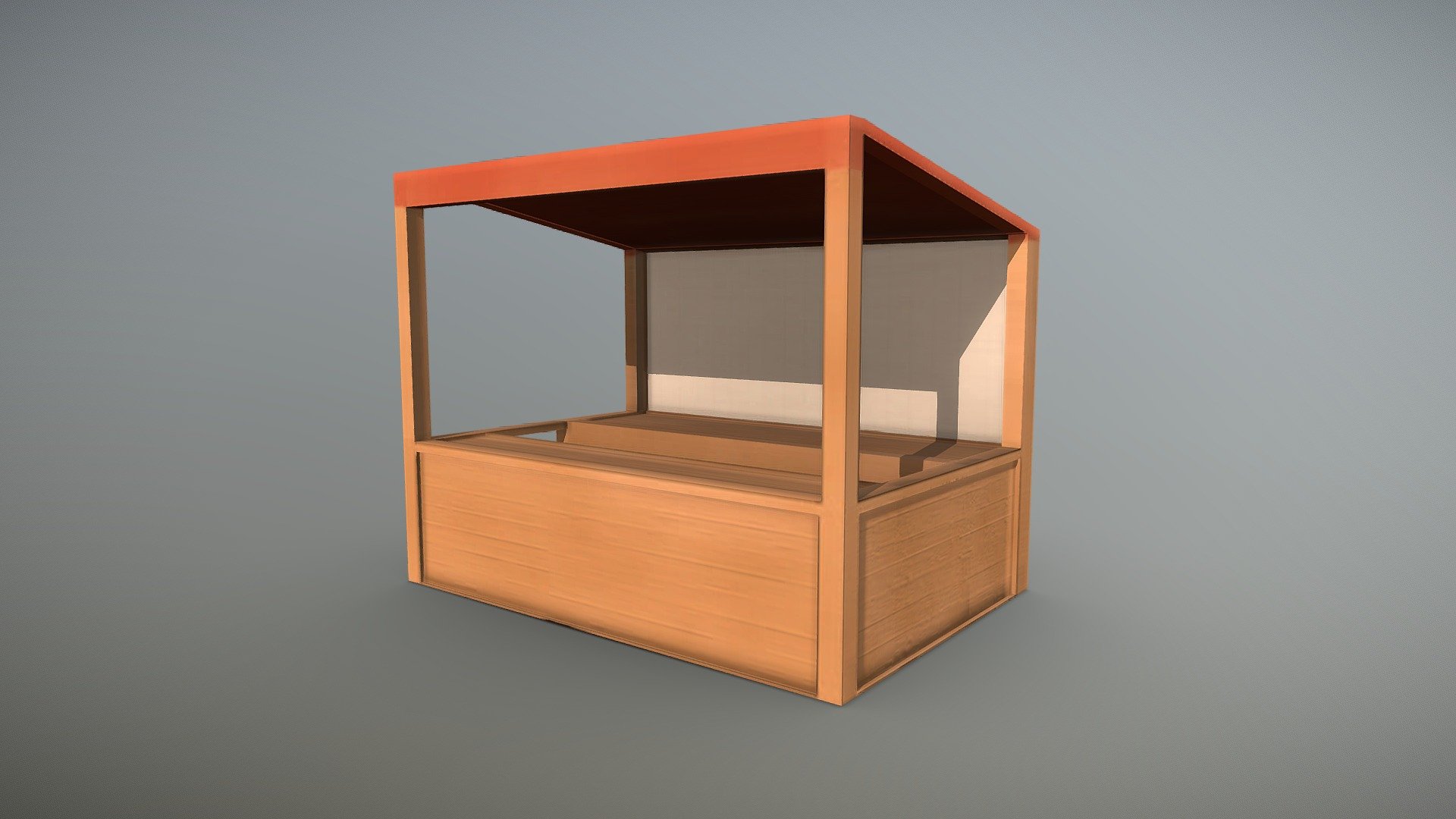 Market Stall - Download Free 3D model by Spartan_Designs [eeeb296 ...