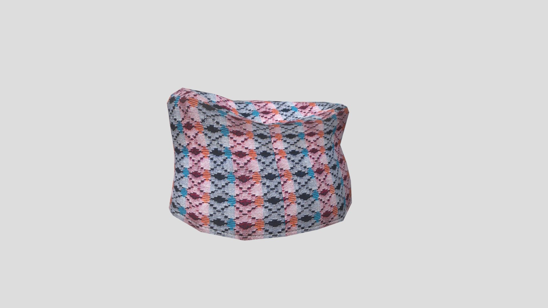 Nepali Dhaka Topi 3D Model - Download Free 3D model by Zarus.m [eeeb2cd ...