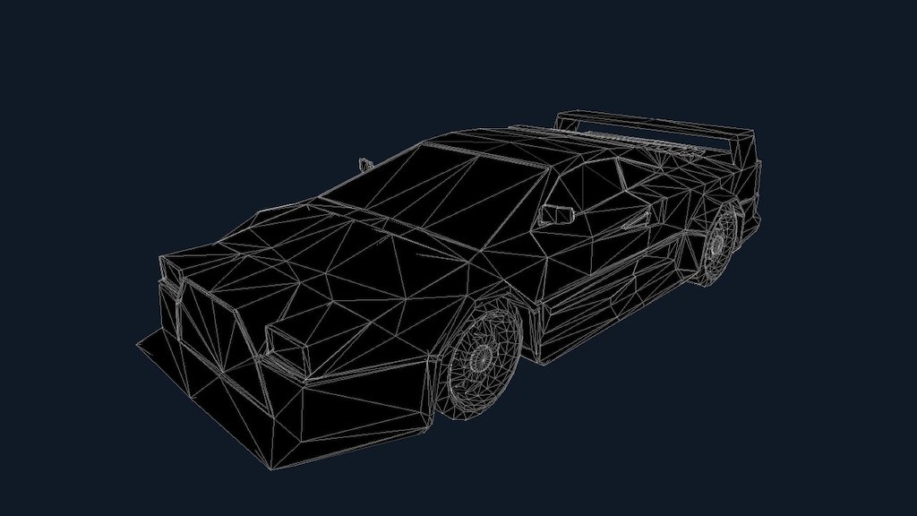 Sports Car - 3D model by Chris Schickler (@cschickler) [eeece1f ...
