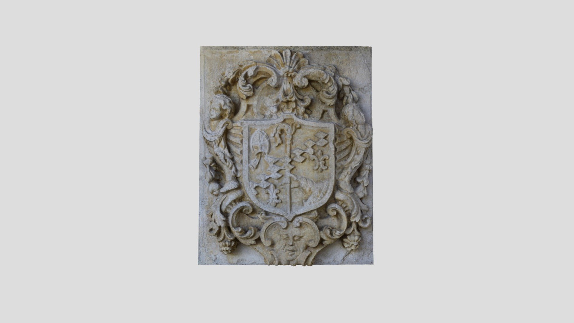 Escudo Orden del Cister - 3D model by Carlos Cancio ...