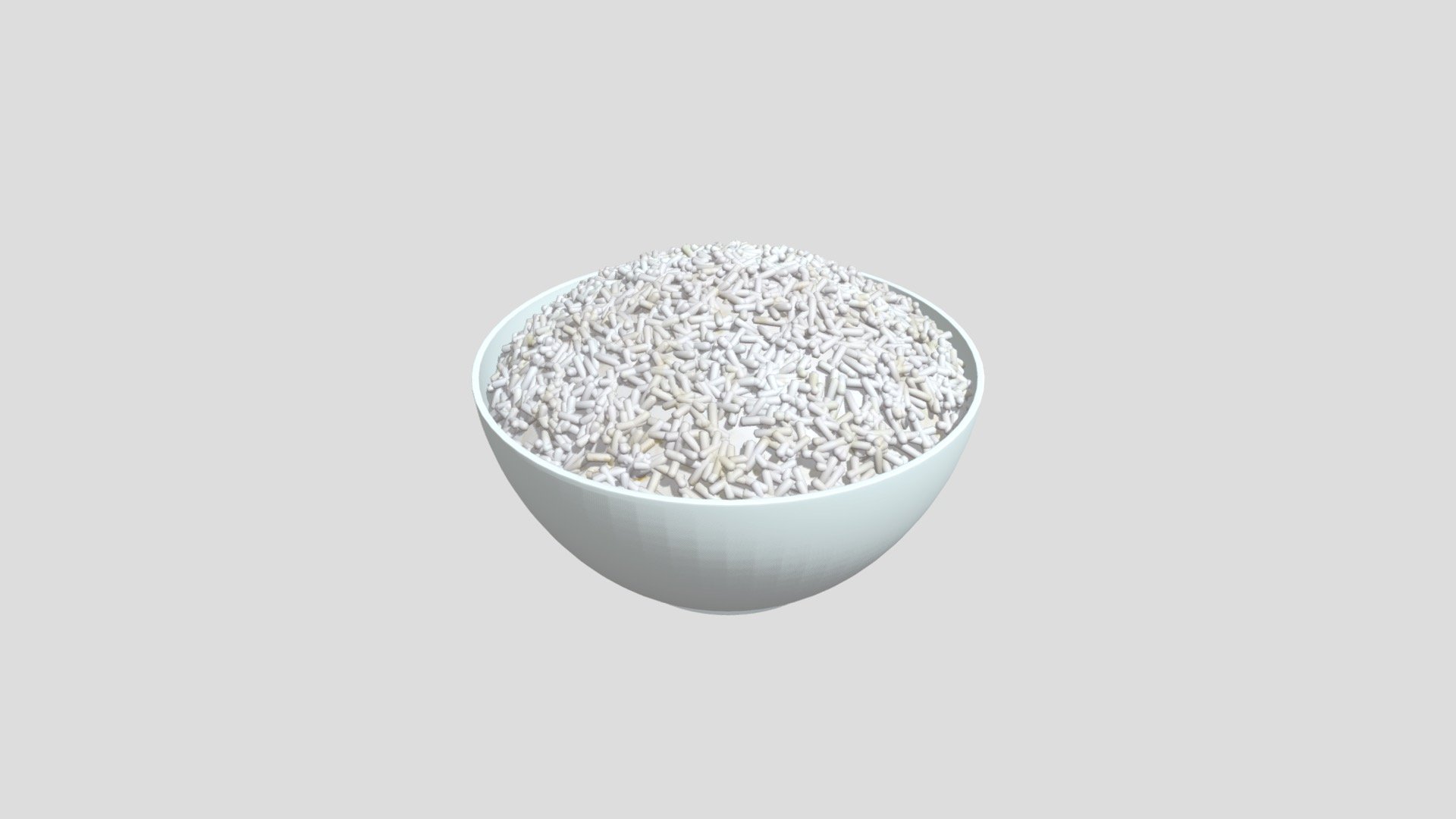 Rice Bowl - Buy Royalty Free 3D model by Ed+ (@EDplus) [eeef66b ...