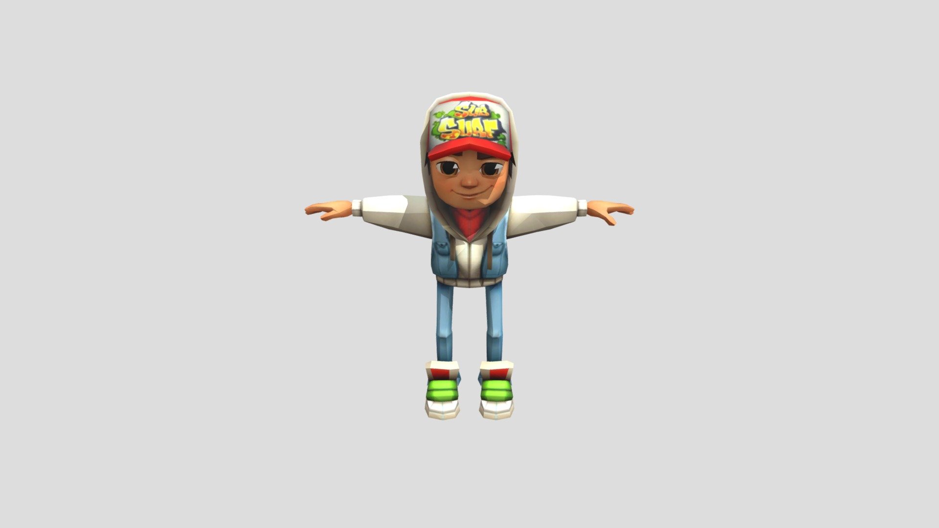 Jake Subway Surfers - Download Free 3D model by Jamessmartguy ...