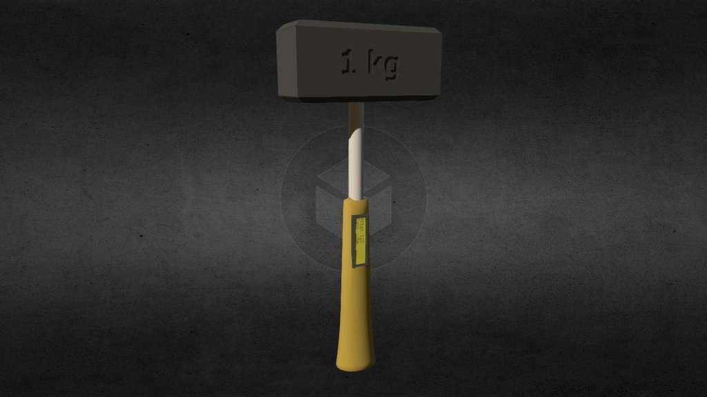 Smart Hammer - 3D model by kisfaludi_balazs [eef02ea] - Sketchfab