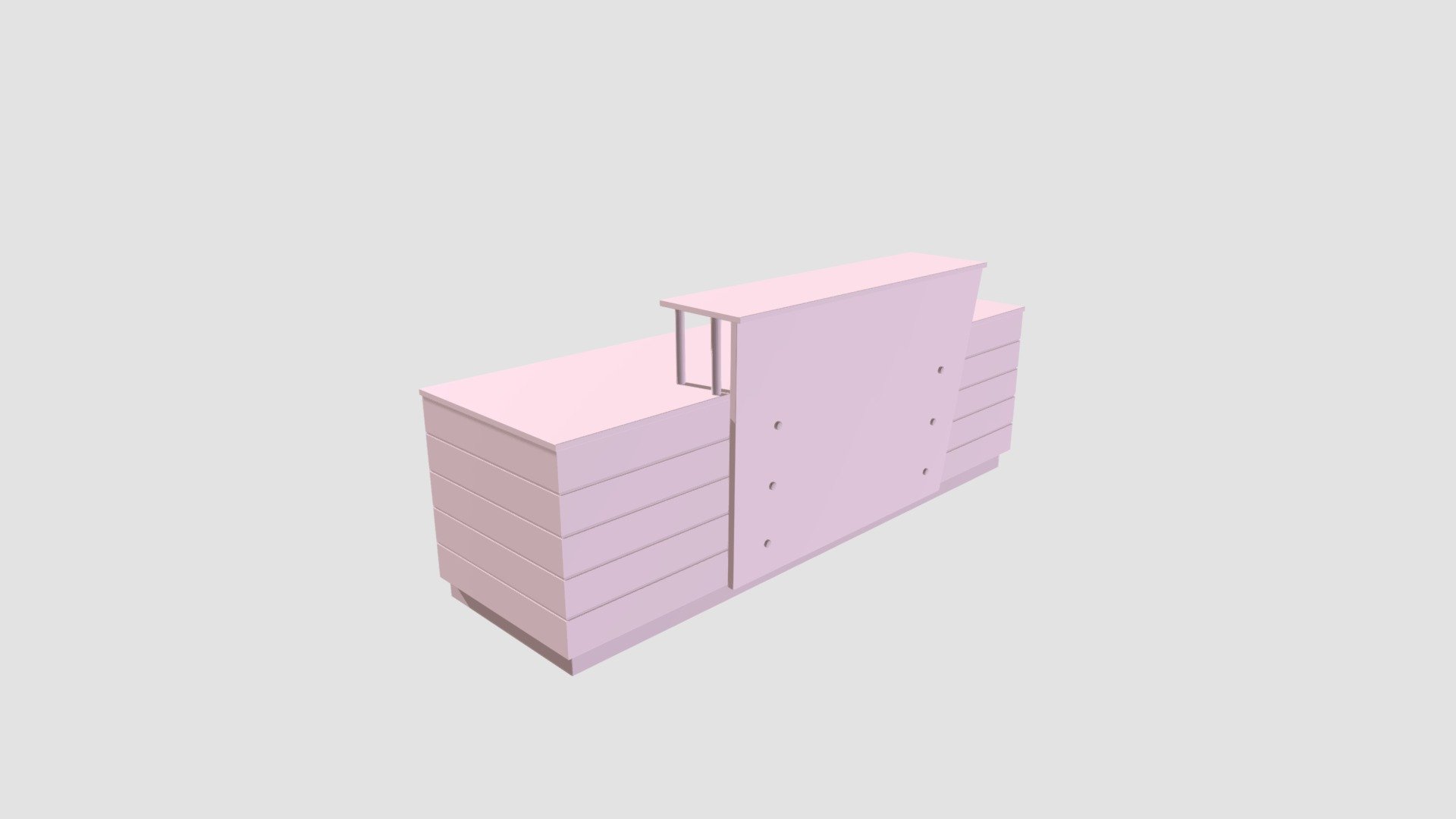 reception desk - Buy Royalty Free 3D model by Evermotion [eef0c6a ...
