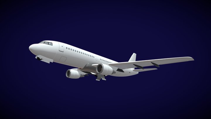 Airliner 3D models - Sketchfab