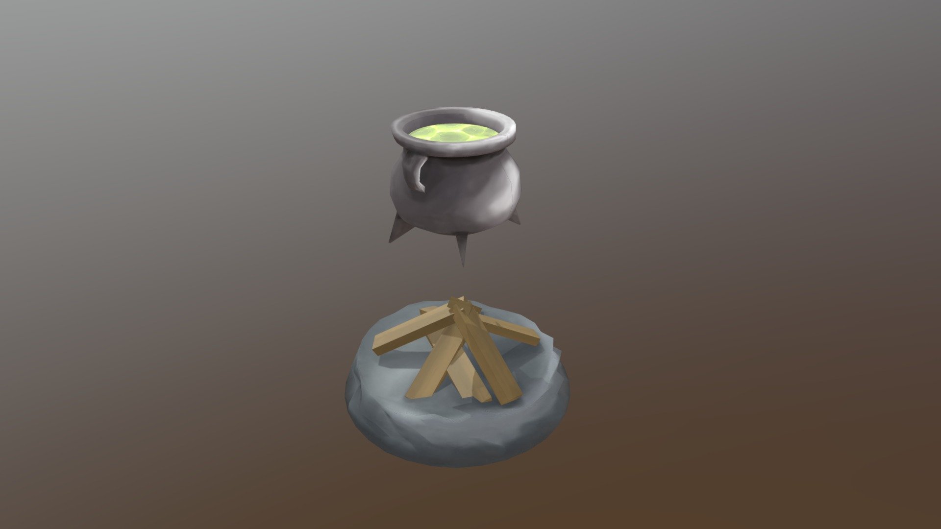Cauldron - Download Free 3D model by KazoBurg [eef14ac] - Sketchfab