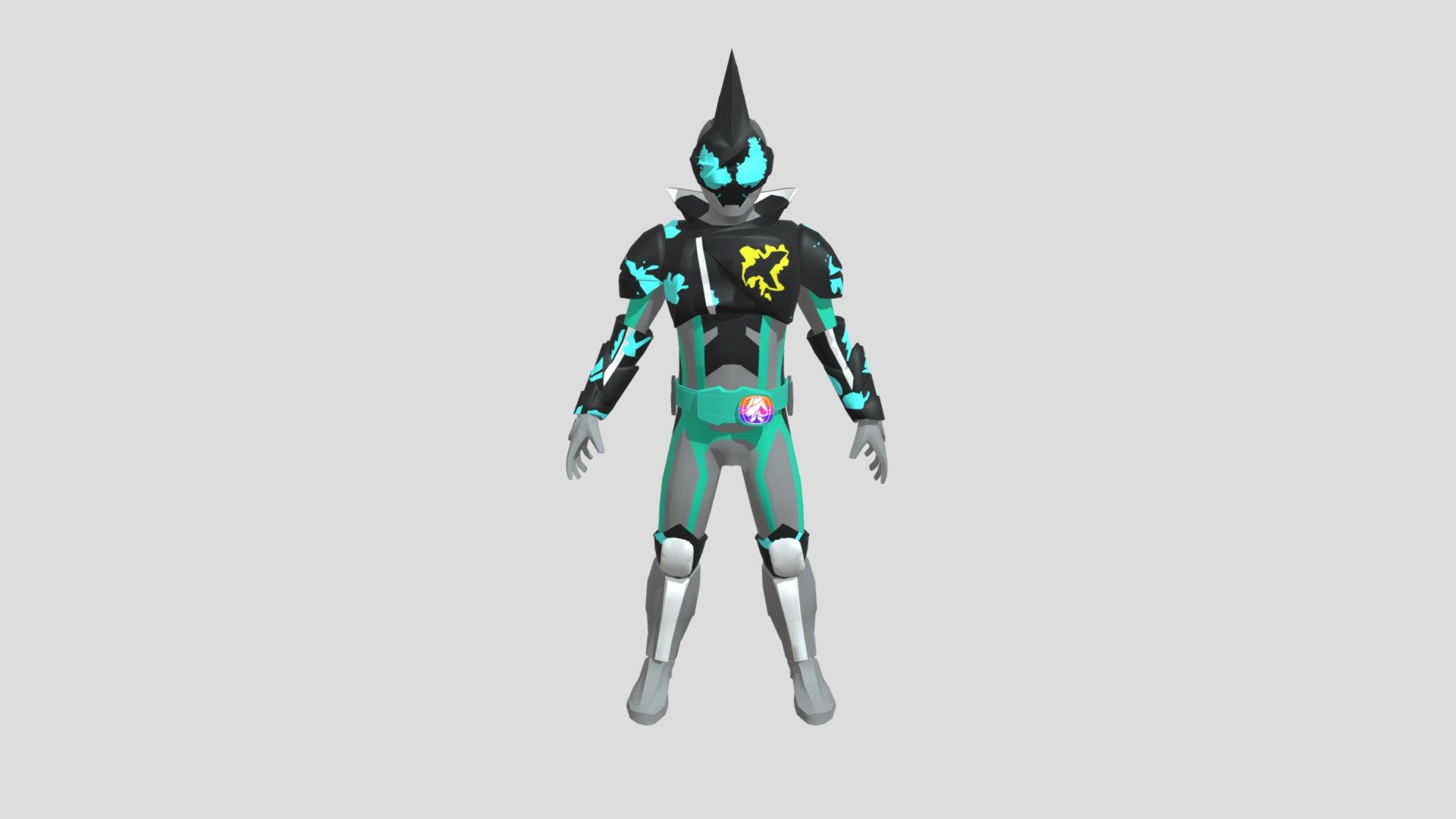 Kamen Rider Evil - 3D model by Hendri Susanto (@Hendrisusanto) [eef3793 ...