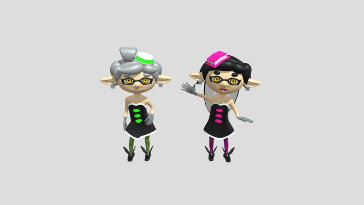 Splatoon 3D models - Sketchfab