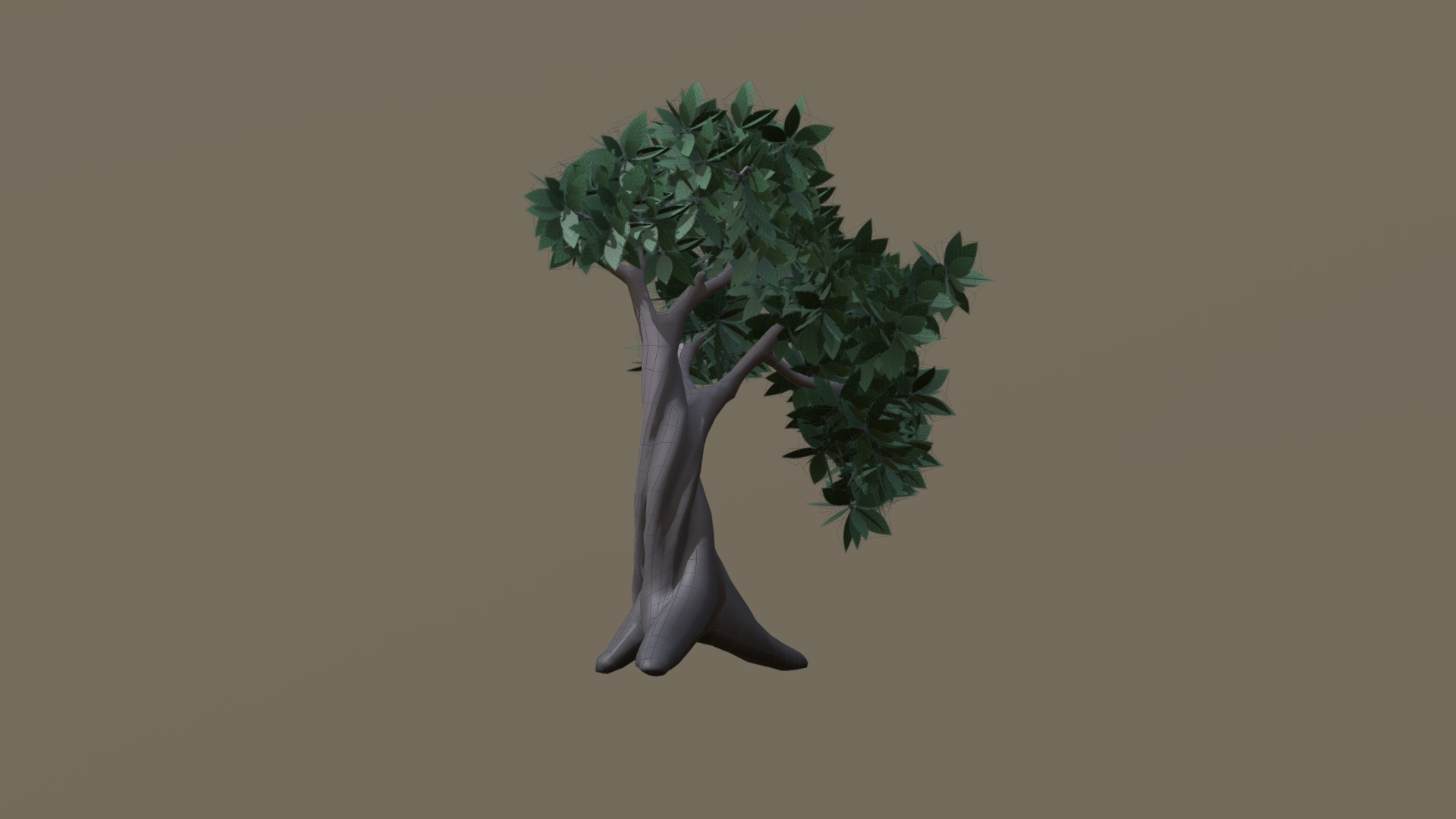 Curved Tree - 3D model by hannahlsherwood [eef529e] - Sketchfab