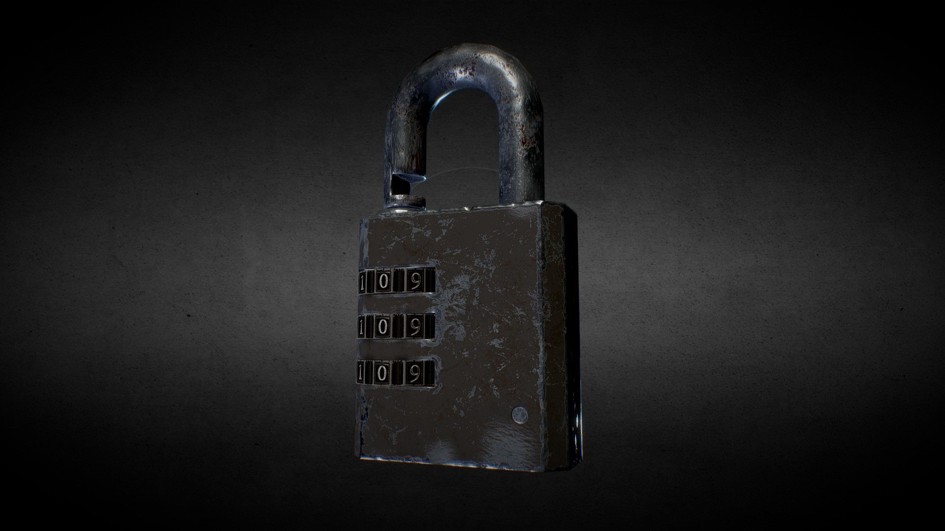 Padlock - Download Free 3D model by Aki_Kato [eef54f0] - Sketchfab