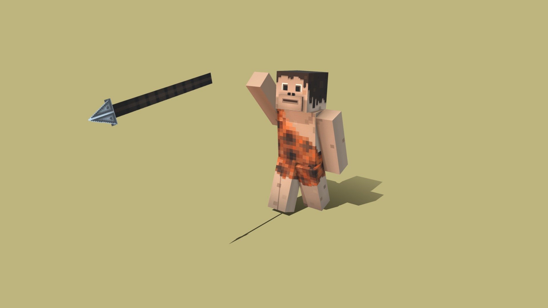 Caveman - 3D model by tinakniazeva [eef6270] - Sketchfab