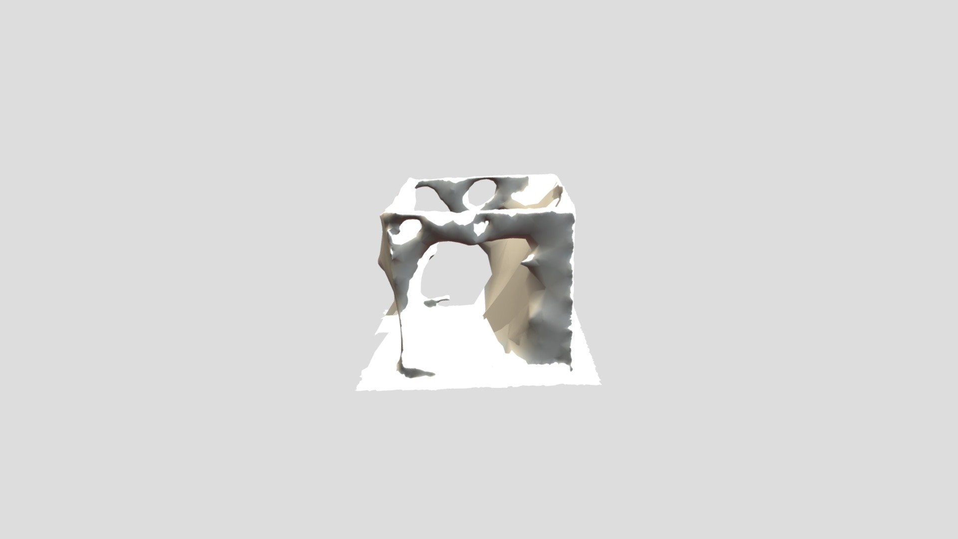 Scan of "Cube" 2 - Download Free 3D model by stareyed [eef63b4] - Sketchfab