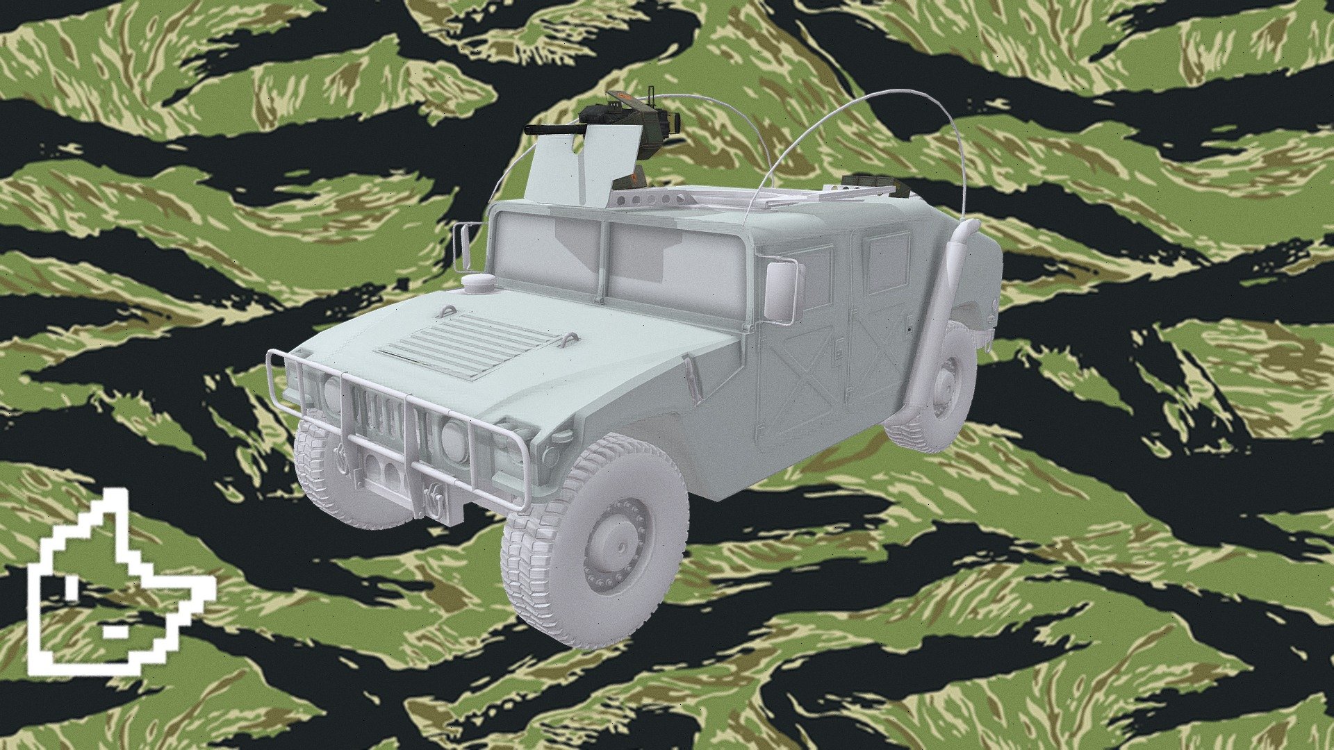 HMMWV M988 with Mk19 [WIP] - Buy Royalty Free 3D model by Pnuky ...