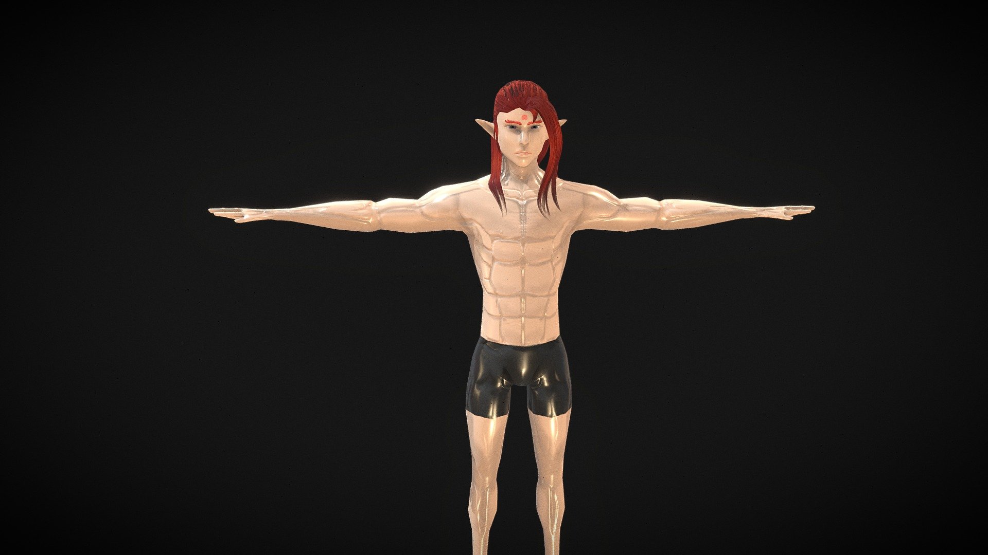 Body warrior ELF - 3D model by tanakritchalee04 [eef8288] - Sketchfab