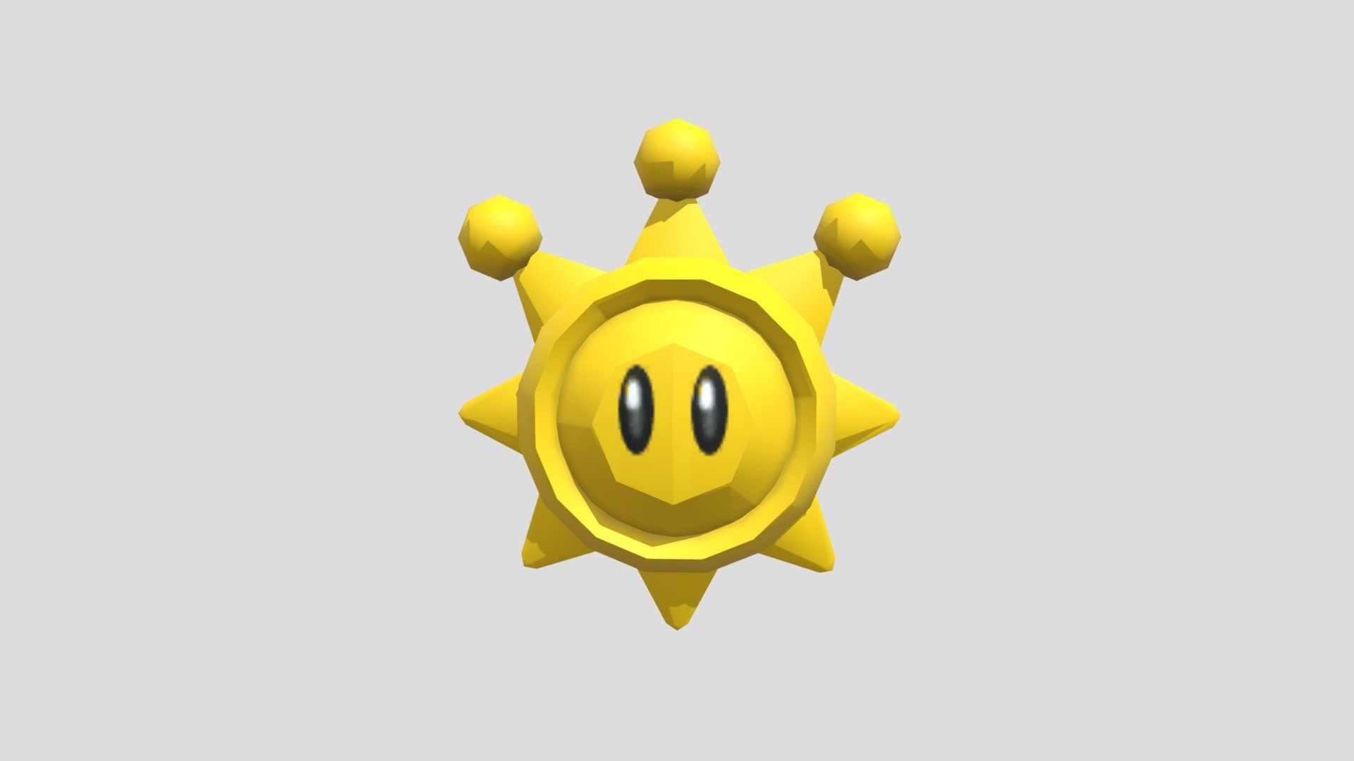 GameCube - Mario Kart Double Dash - Shine Sprite - Download Free 3D ...