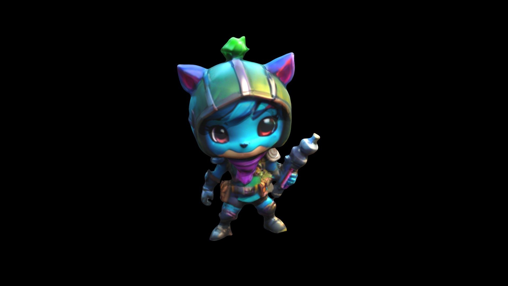 Charm, a cool and battle-ready character from Sl - Download Free 3D ...