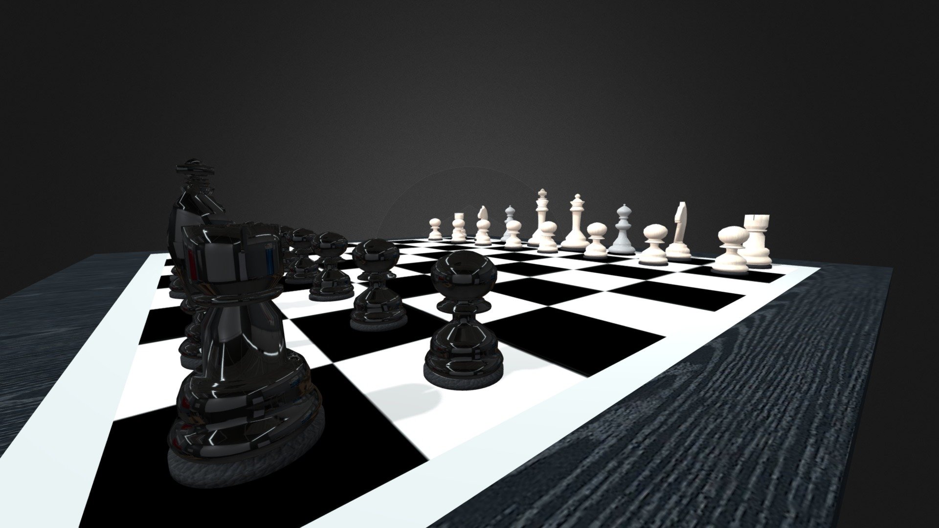 Chess Set - Download Free 3D model by Dantio [eefab3f] - Sketchfab
