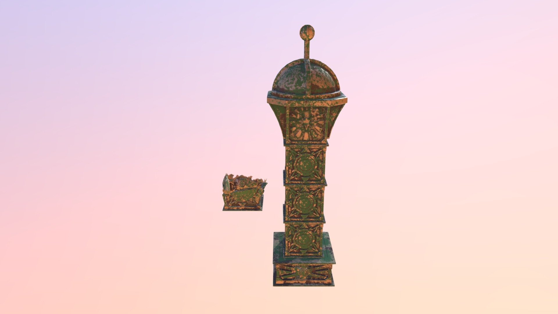Tower - 3D model by josephworks [eefba1d] - Sketchfab