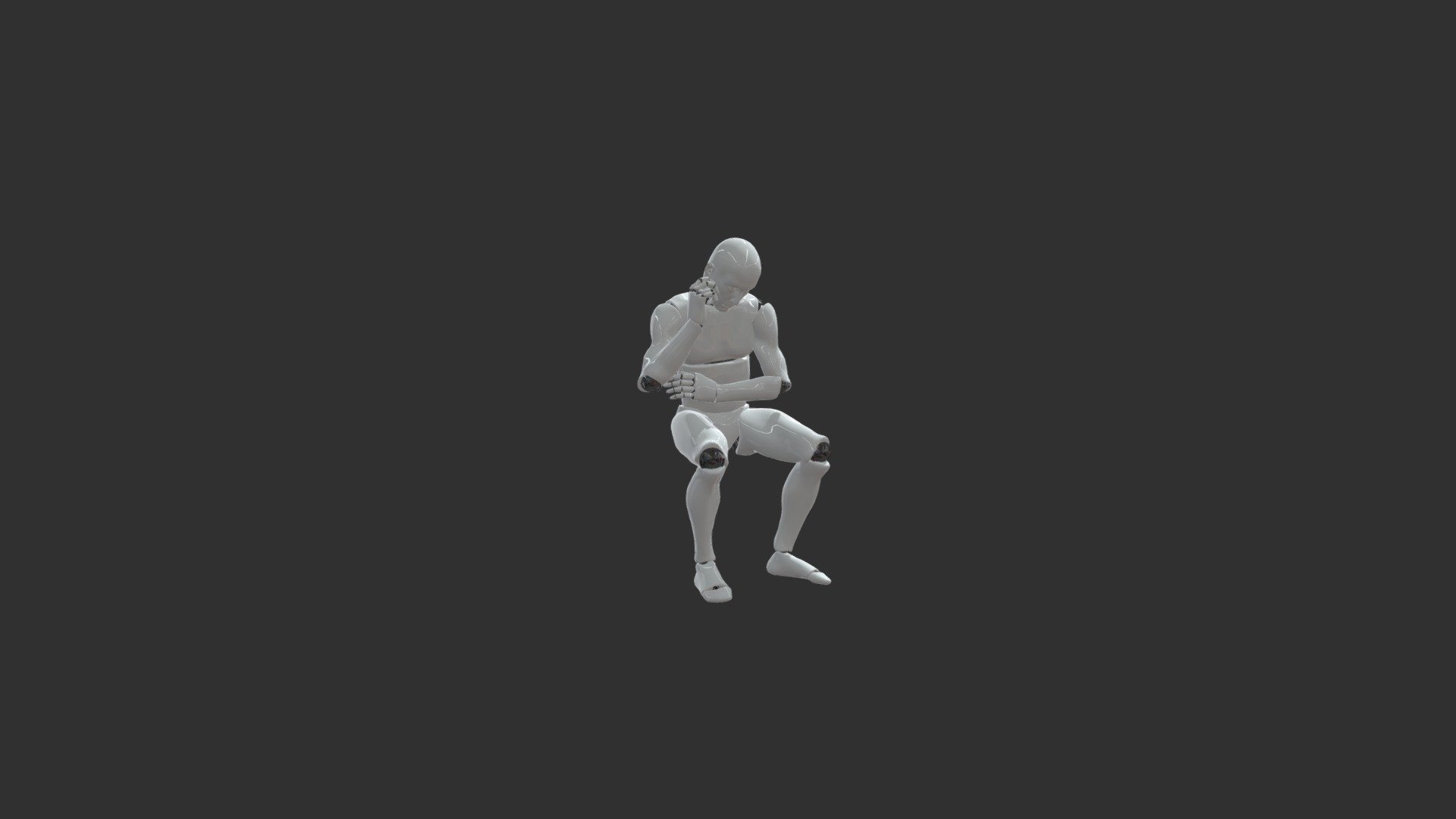 Reads The Document And Signs V3 3d Model By Animmade1 Eefdd42