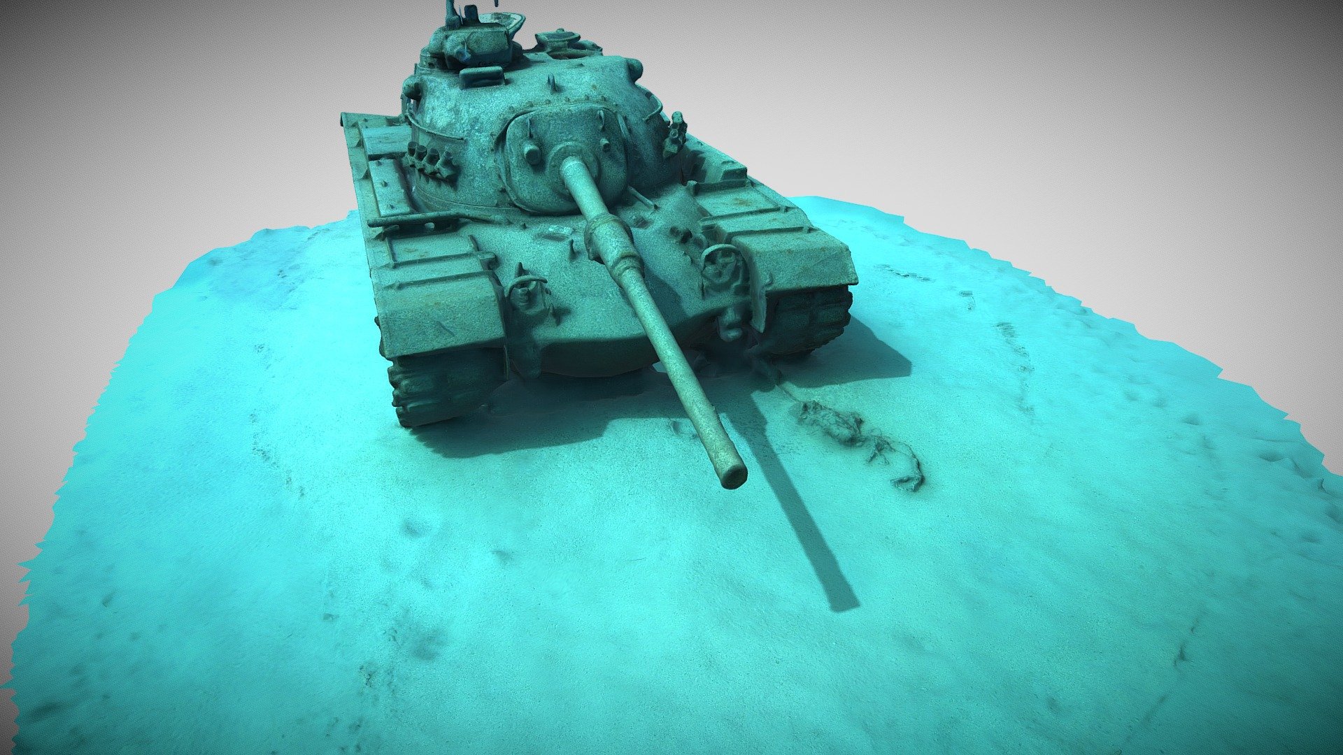 Underwater tank KAS Turkey (Panzer) - 3D model by holger.buss [eefde5a ...