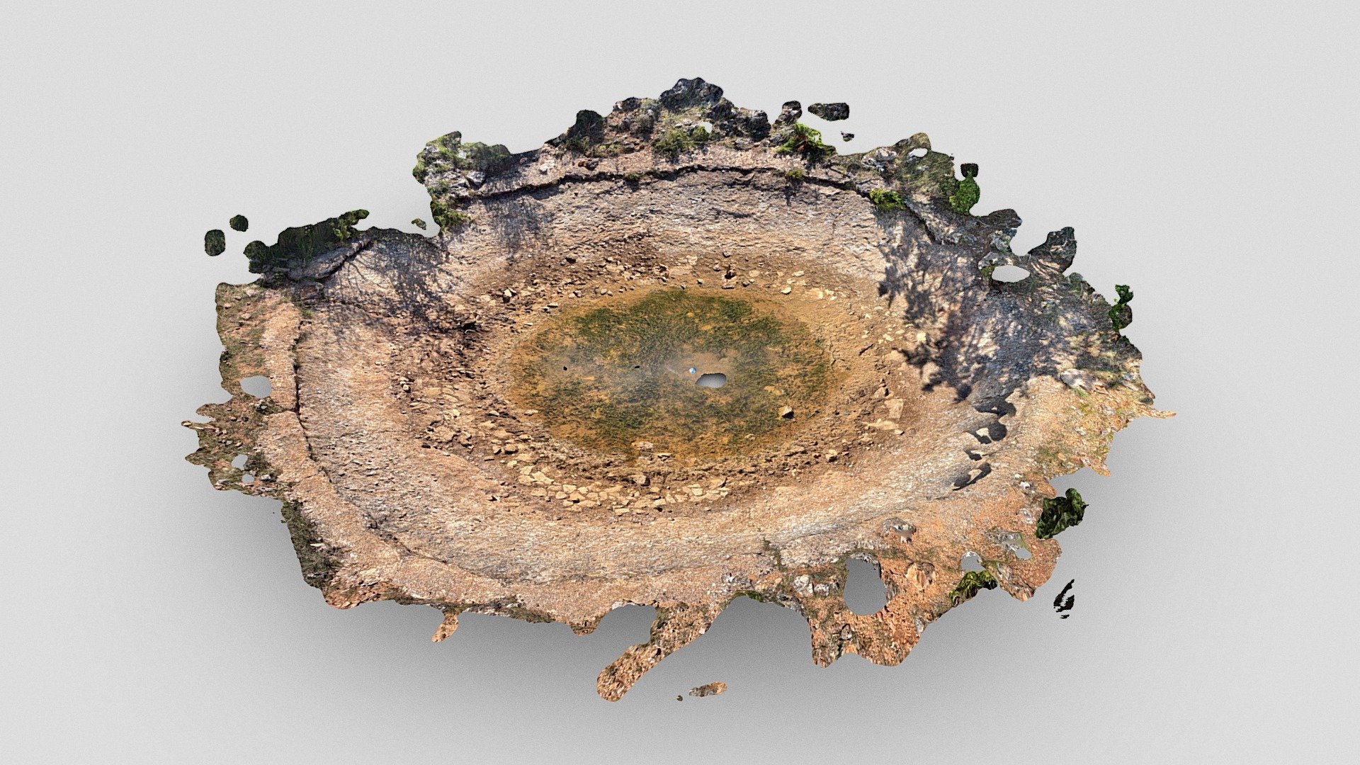 Traditional water-hole (“lavogne") - Download Free 3D model by Emm ...