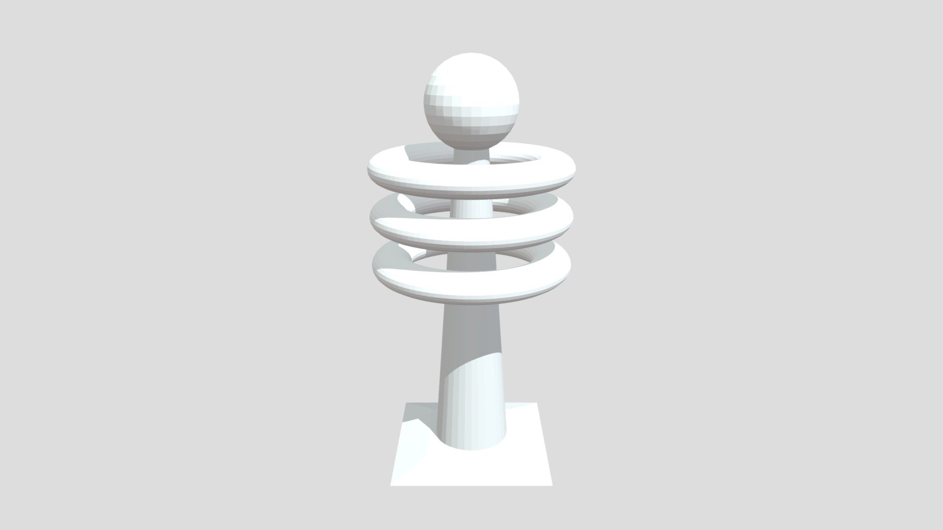 Basic Tesla Coil - Download Free 3D model by b1745327 [eefe85d] - Sketchfab