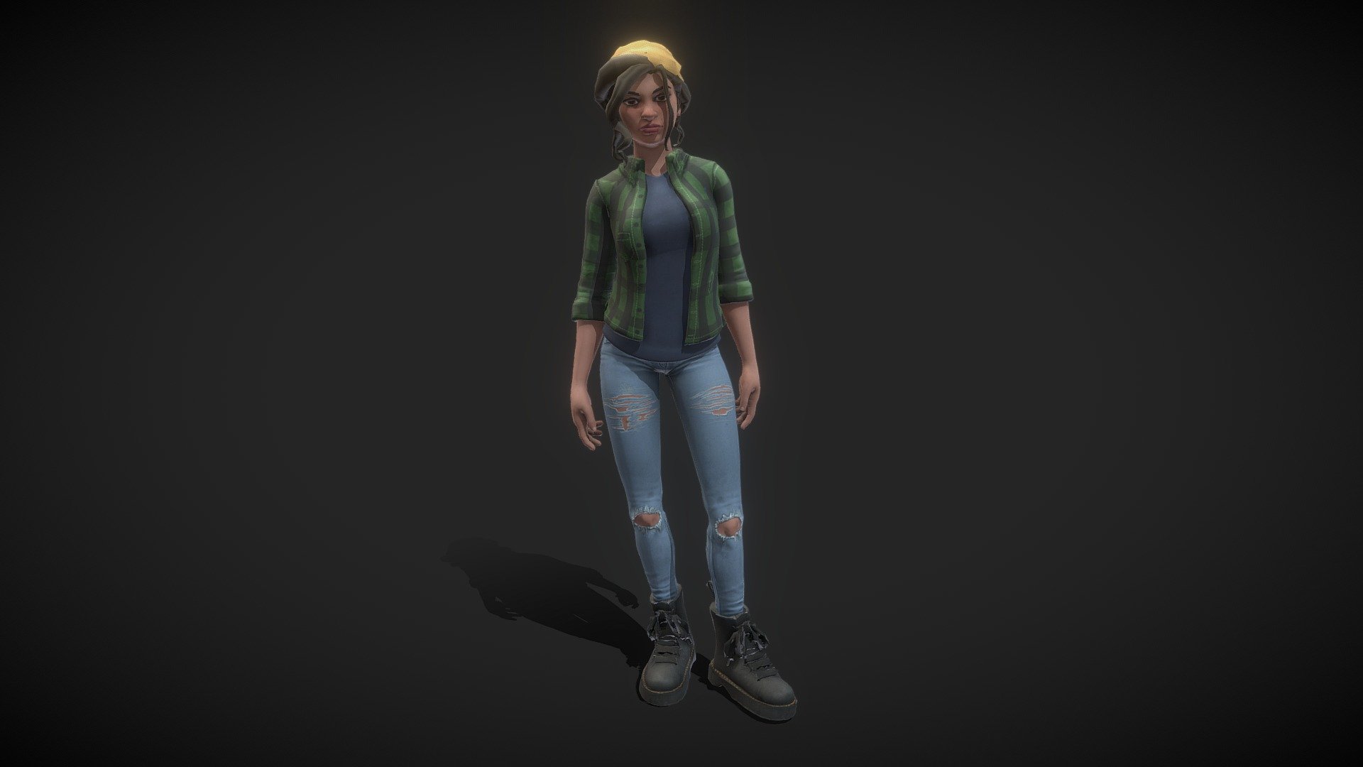 Modern Chick - 3D model by Desk Dragons (@deskdragons) [eefec74 ...