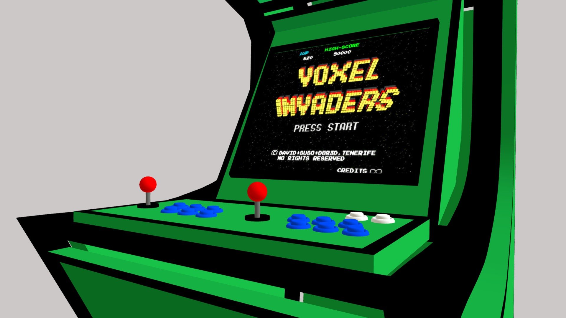 Arcade Cabinet - Buy Royalty Free 3D model by dbr3d [eeff8dc ...