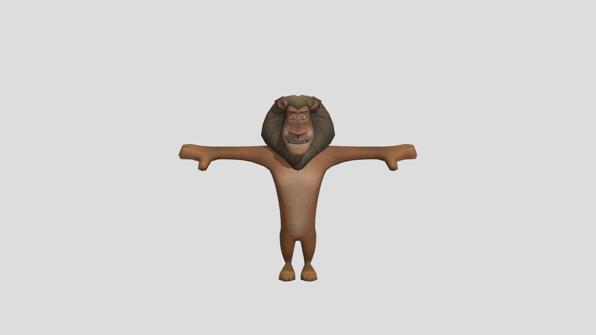 Lion from madagascar 2 pc - Download Free 3D model by mariaaleperez142 ...