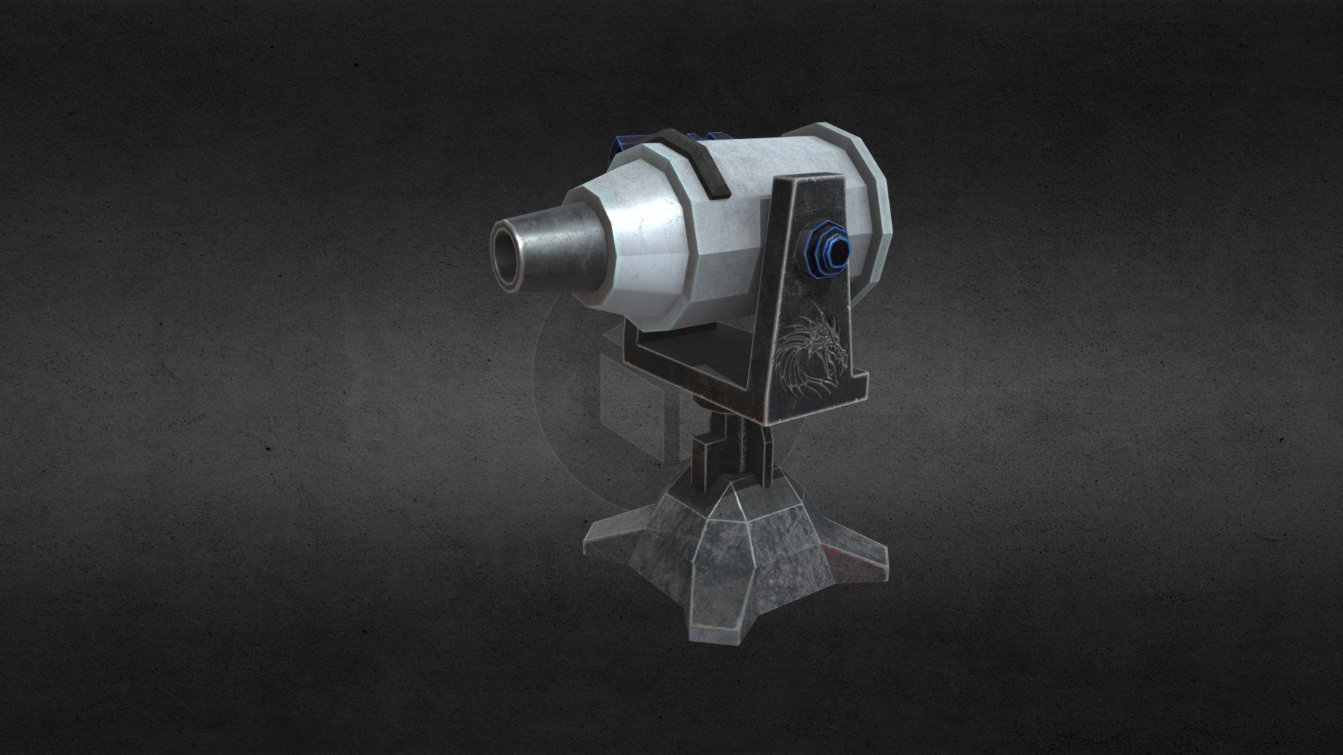 Turret - Download Free 3D model by supamas (@jayspm) [ef0077c] - Sketchfab