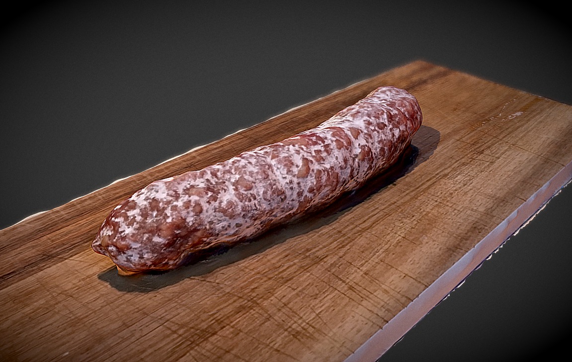 Saucisson - 3D model by alban [ef0245f] - Sketchfab