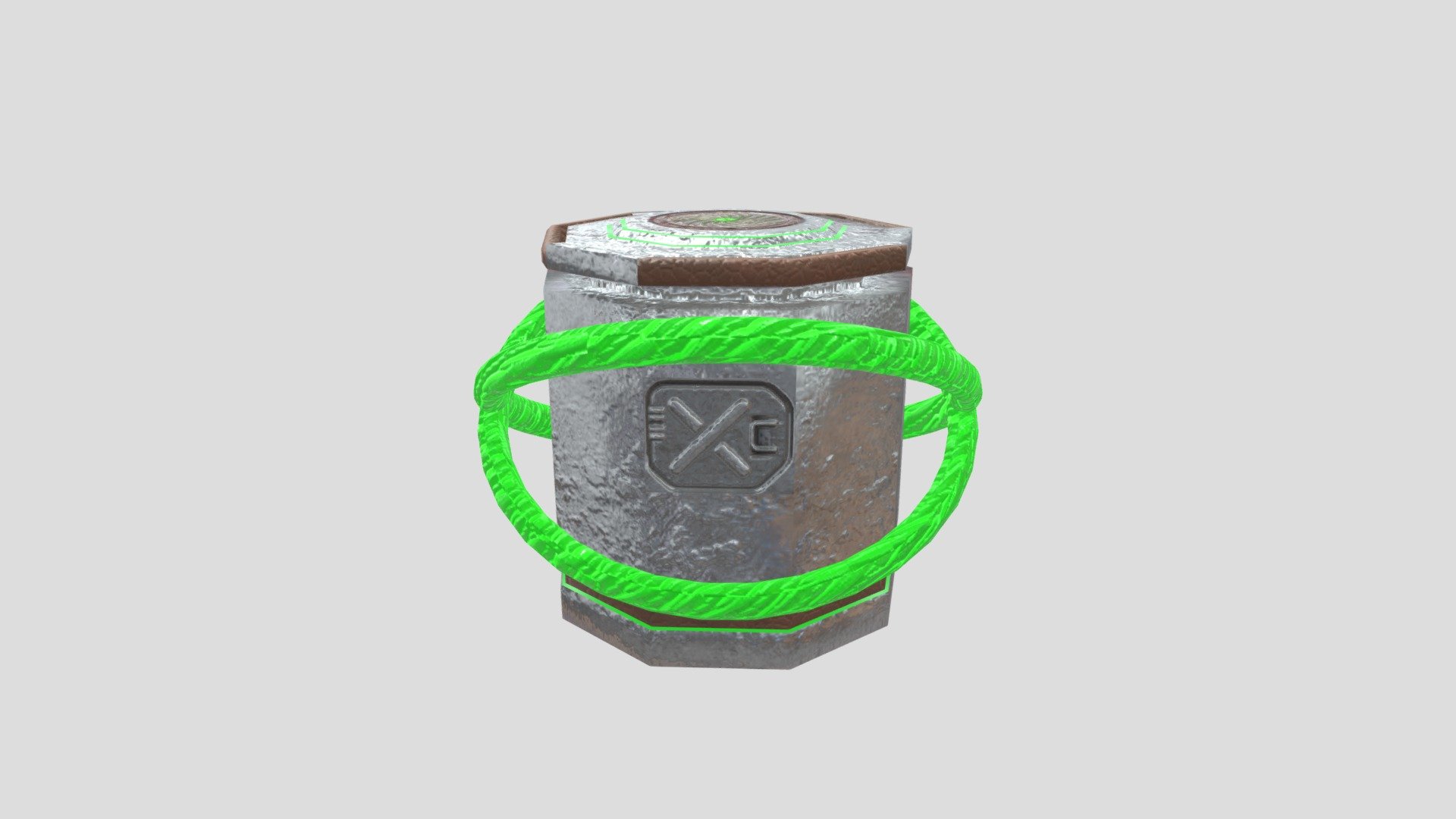 Biohazard Container - 3D model by Psarli [ef026e7] - Sketchfab