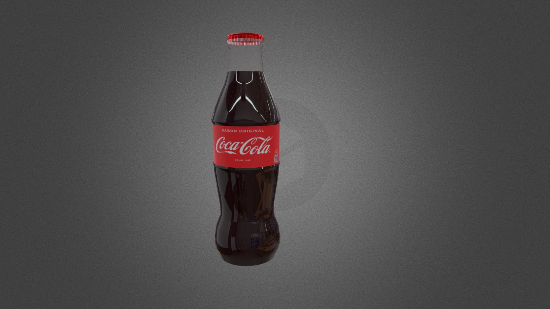 single coca cola bottle - Download Free 3D model by kevinmarques2018 ...