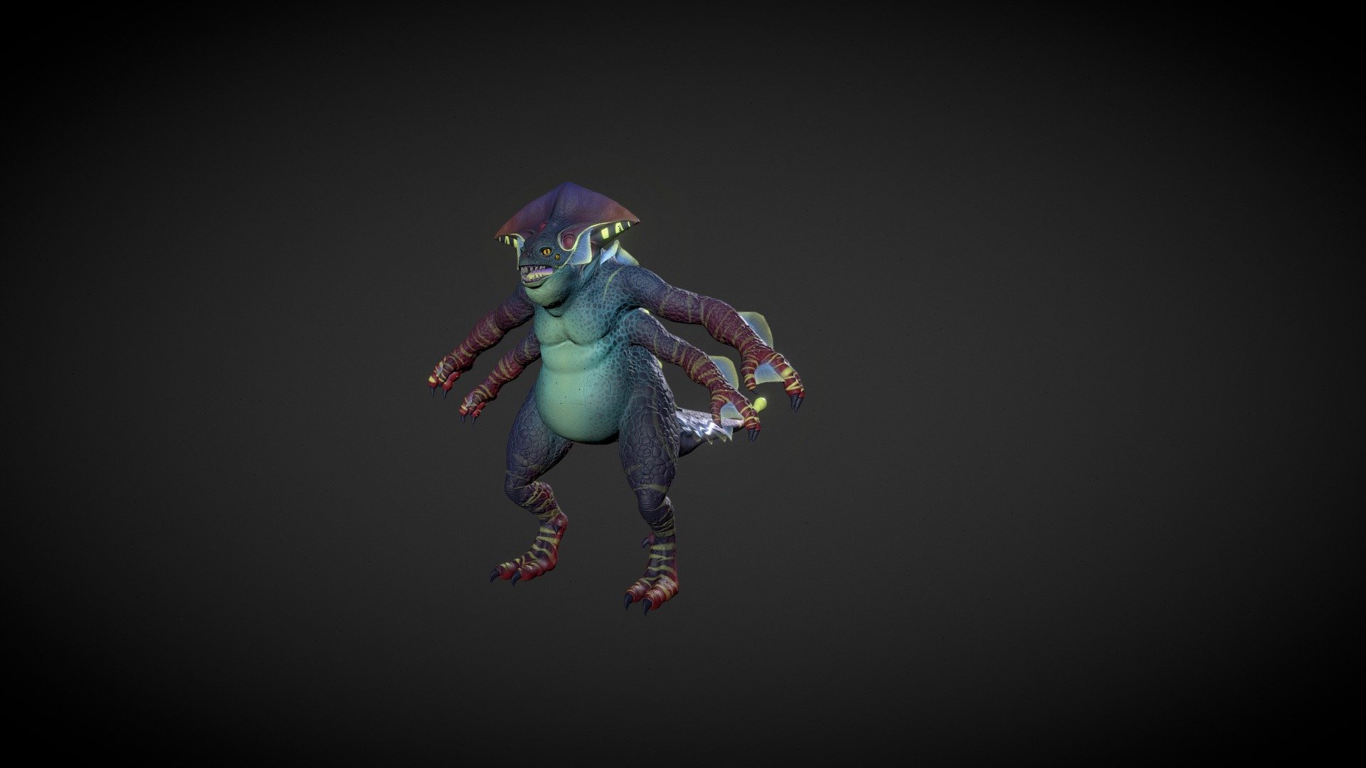 Monster Final Exam 2022-2023 - 3D model by Exelle [ef05ad0] - Sketchfab
