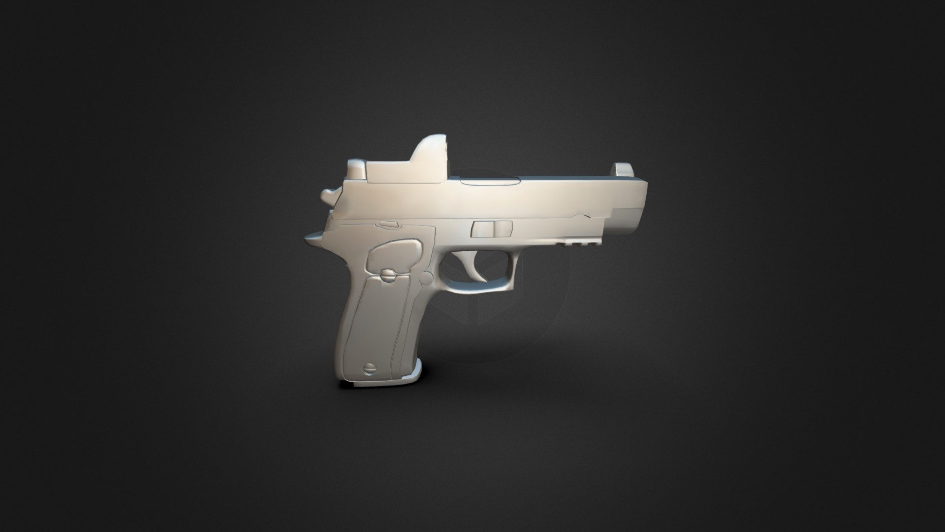 P226 Legion RX Fullsize Lowpoly - 3D model by Gabriel Mauricio ...