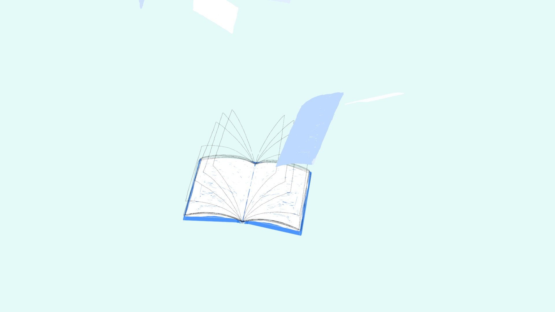 Book - 3D model by 3D drawing_sumi (@illu_sumi) [ef0bc3f] - Sketchfab