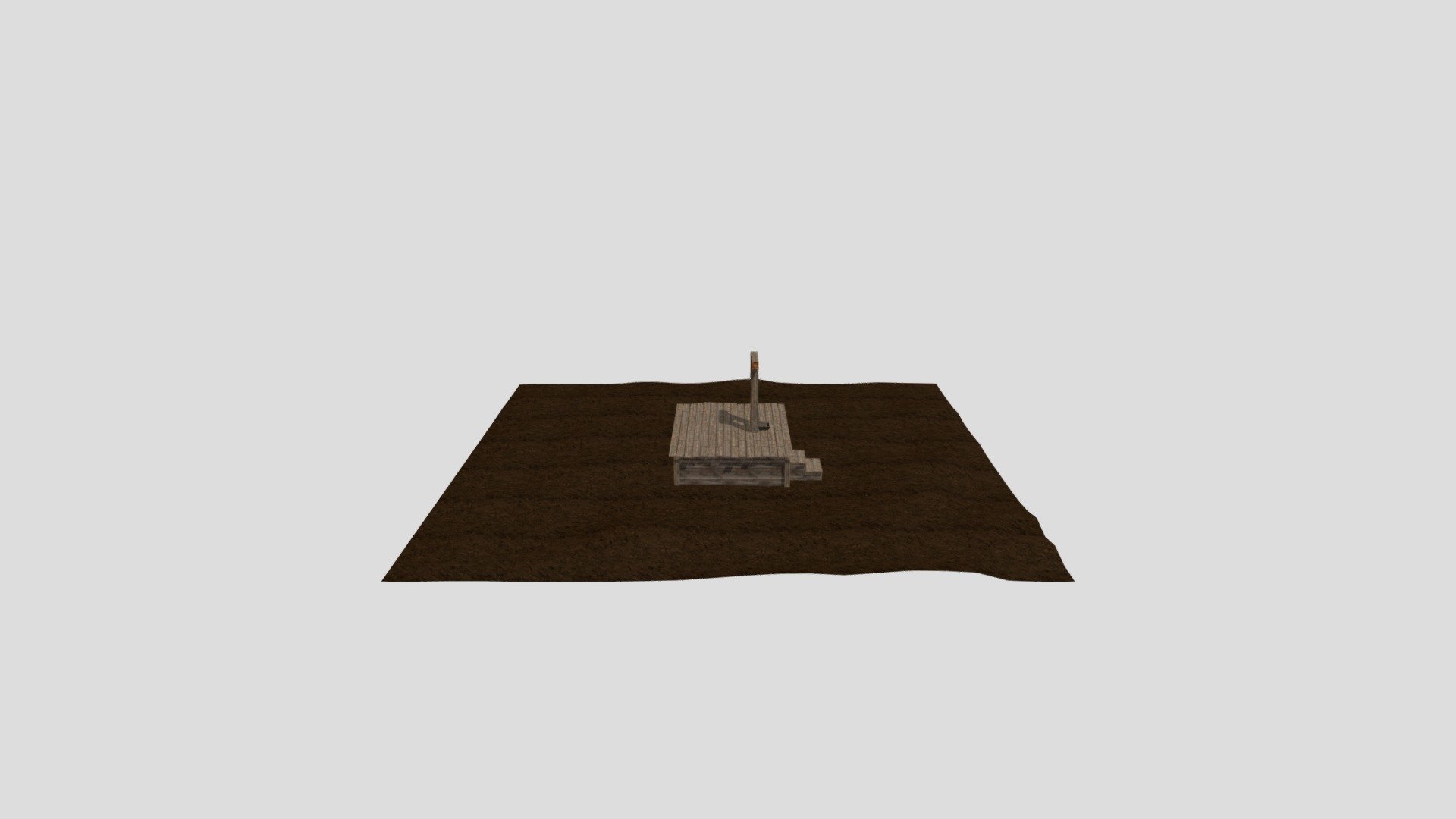 guillotine - 3D model by Michał Popławski (@MichalPoplawski) [ef0c09a ...