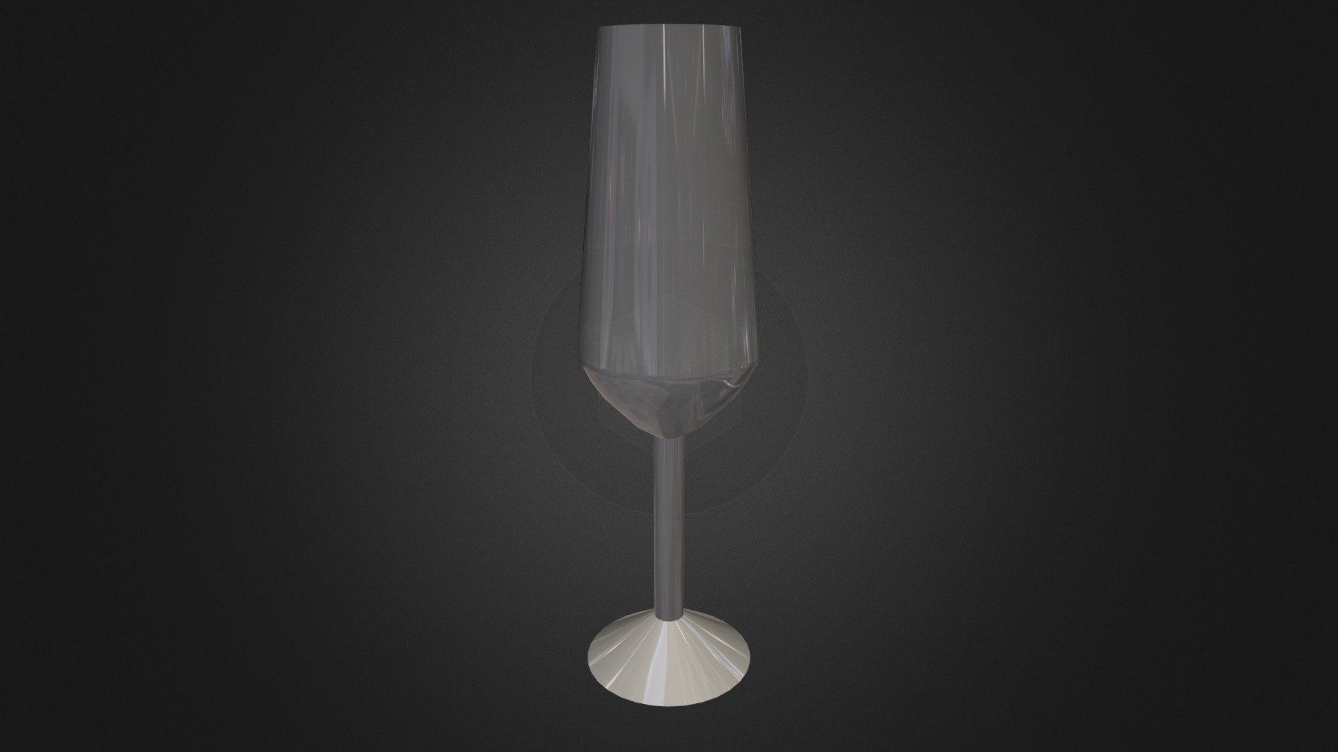 Flute Wine Glass - Download Free 3D model by Antake (@Pentristo ...
